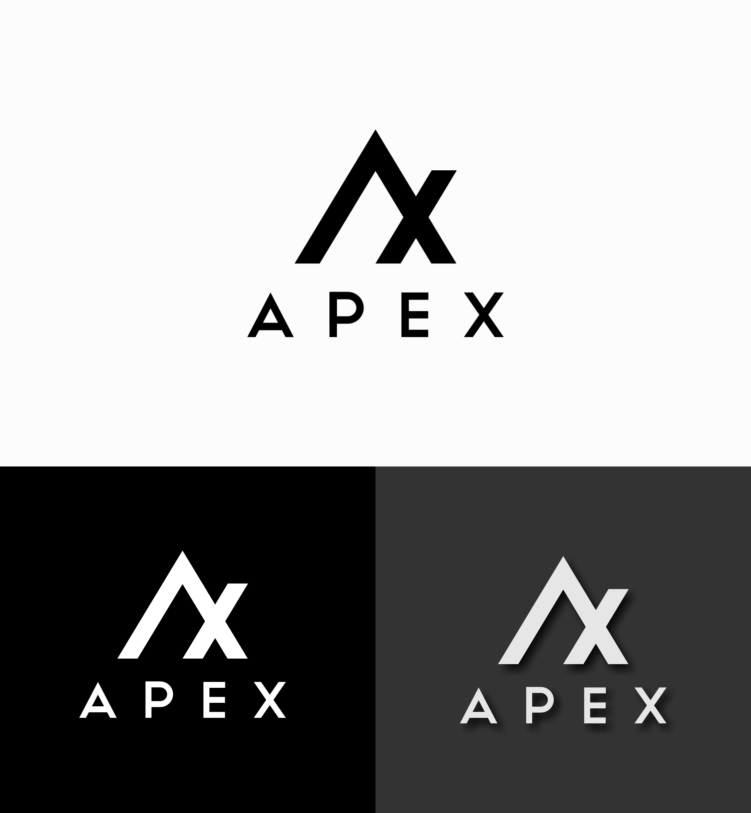 Elegant, Playful Logo Design for APEX by B8 | Design #32366448