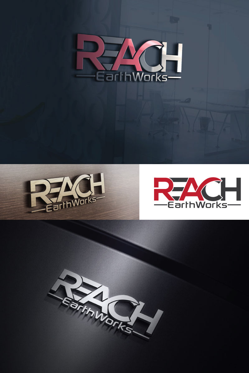 Serious, Masculine, Excavation/earthmoving Logo Design for Reach ...