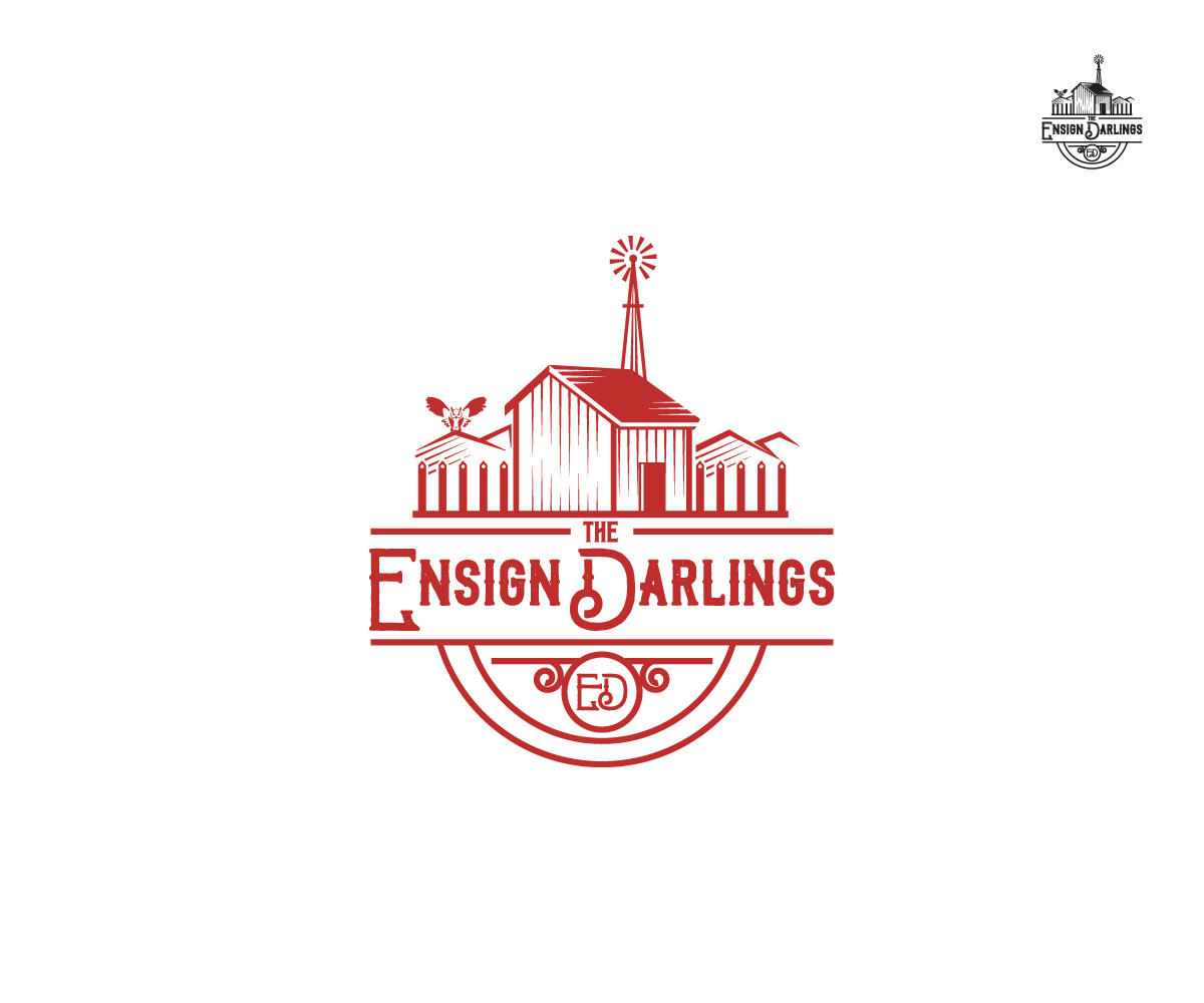 Elegant, Feminine Logo Design for The Ensign Darlings by Ansh Design ...