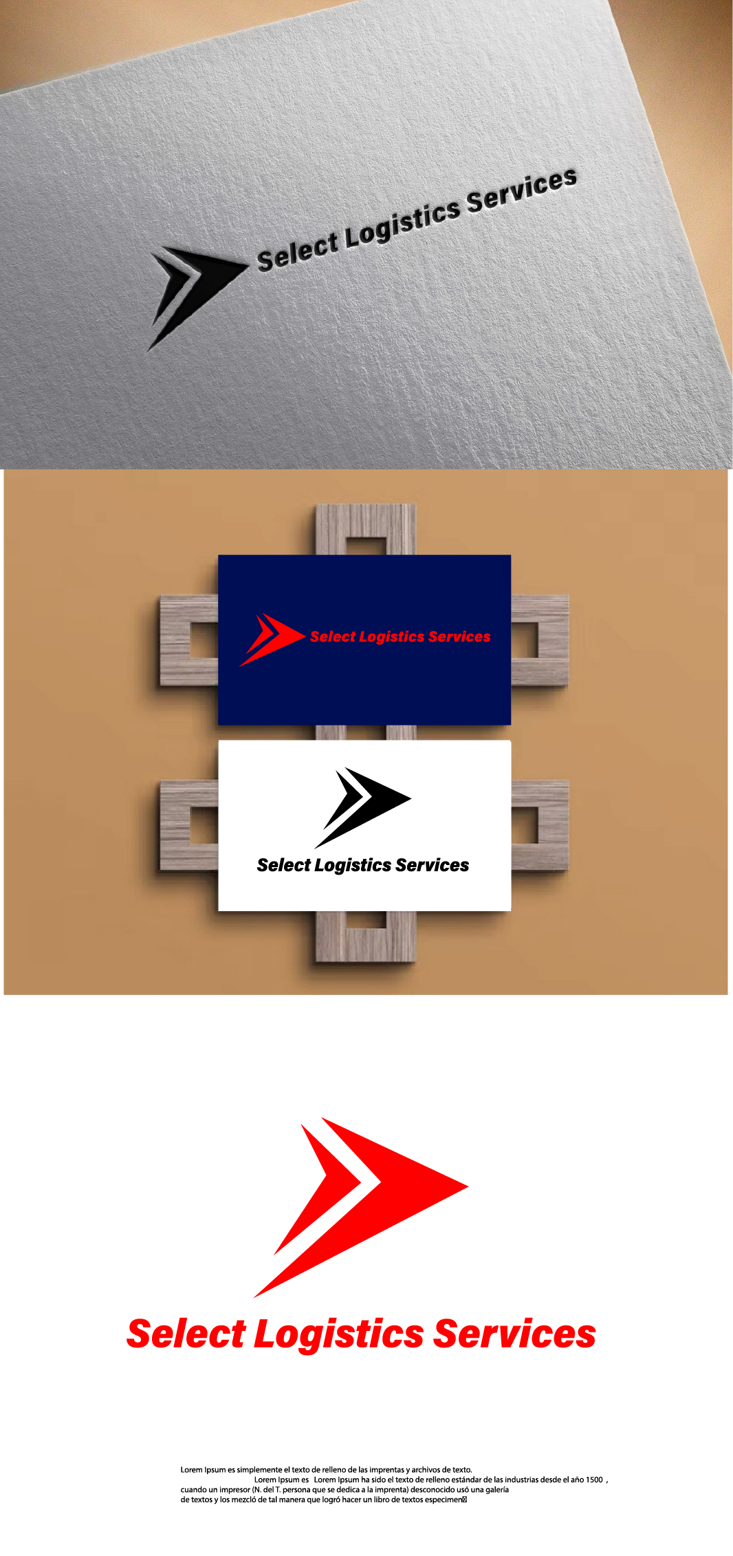 Elegant, Playful, Logistics Logo Design for Select Logistics Services ...