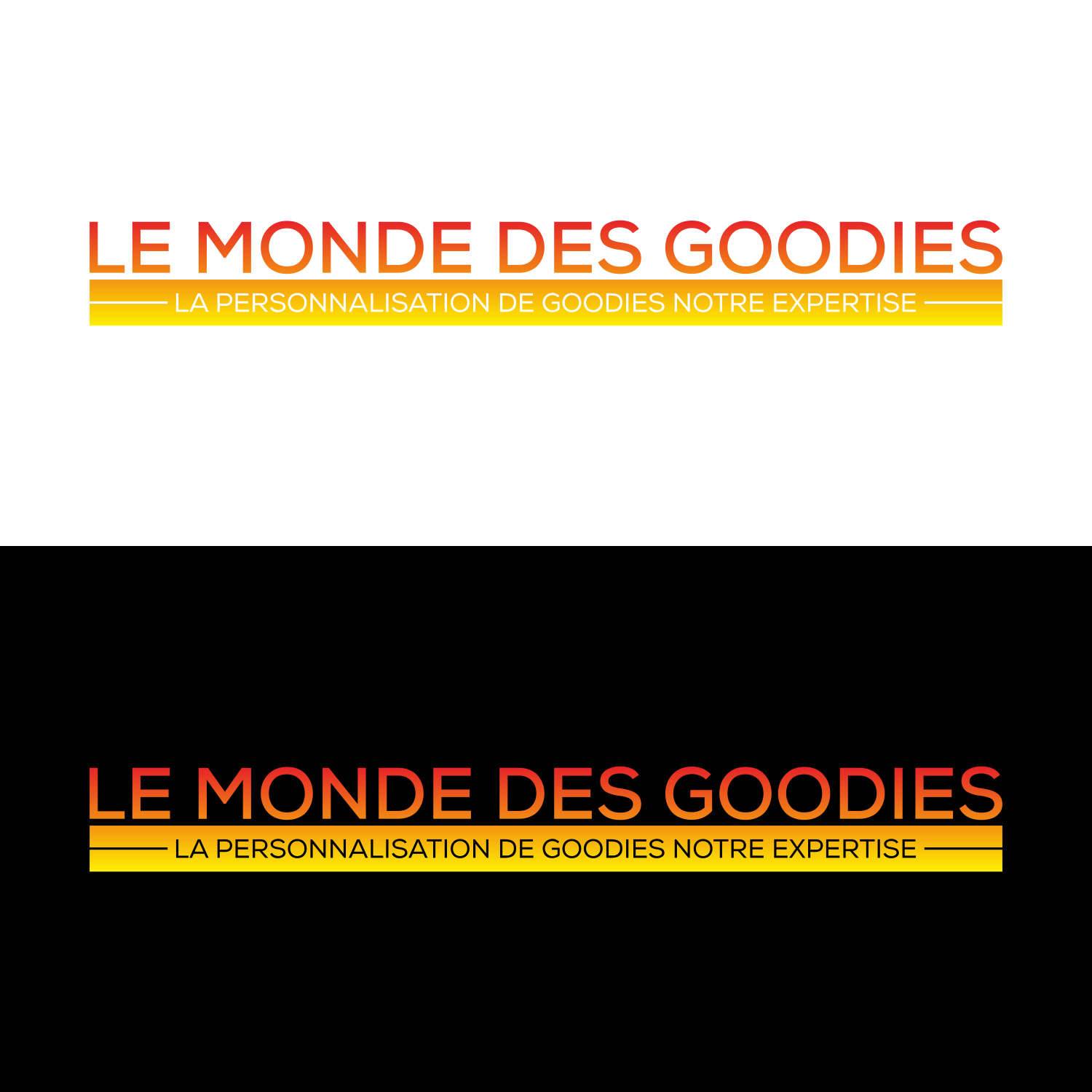 Serious, Modern, promotional product Logo Design for "LE MONDE DES ...