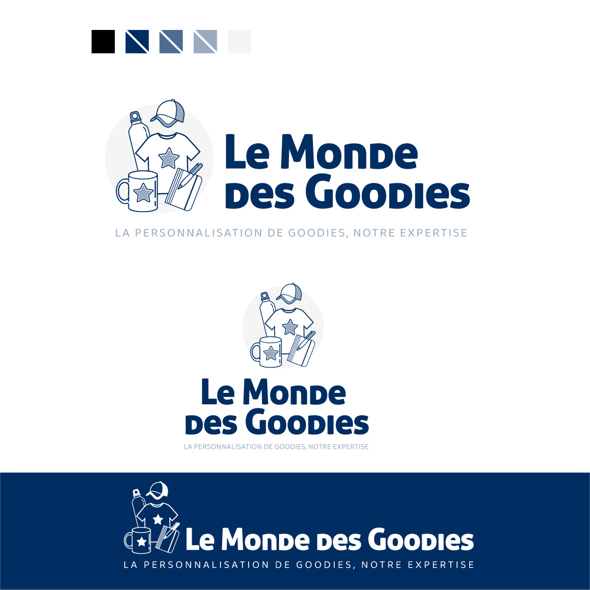 Serious, Modern, promotional product Logo Design for "LE MONDE DES ...
