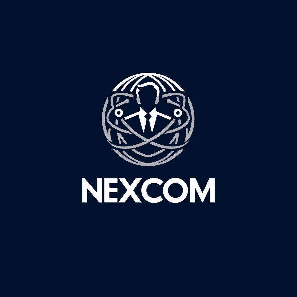 Elegant, Playful Logo Design for NexCom by alogo89 | Design #32391085