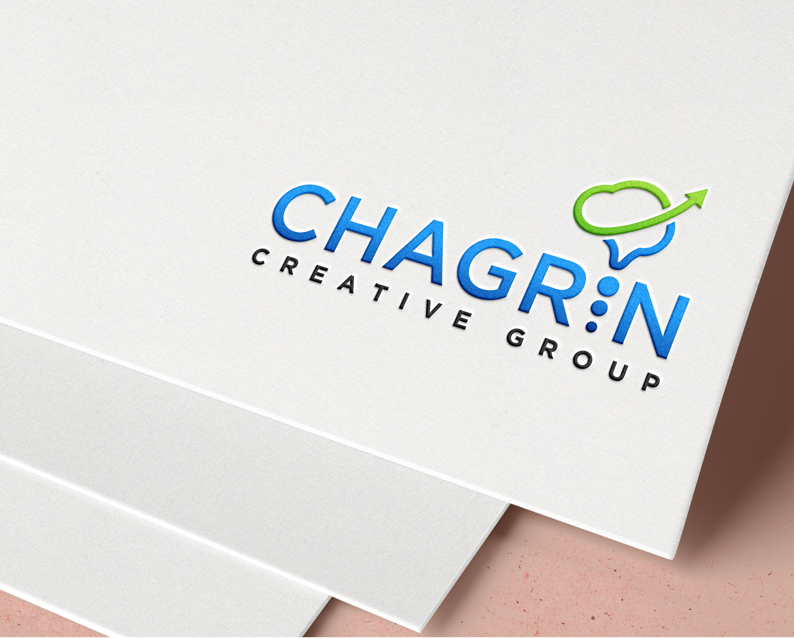 Bold, Modern, Advertising Agency Logo Design for Chagrin Creative Group ...