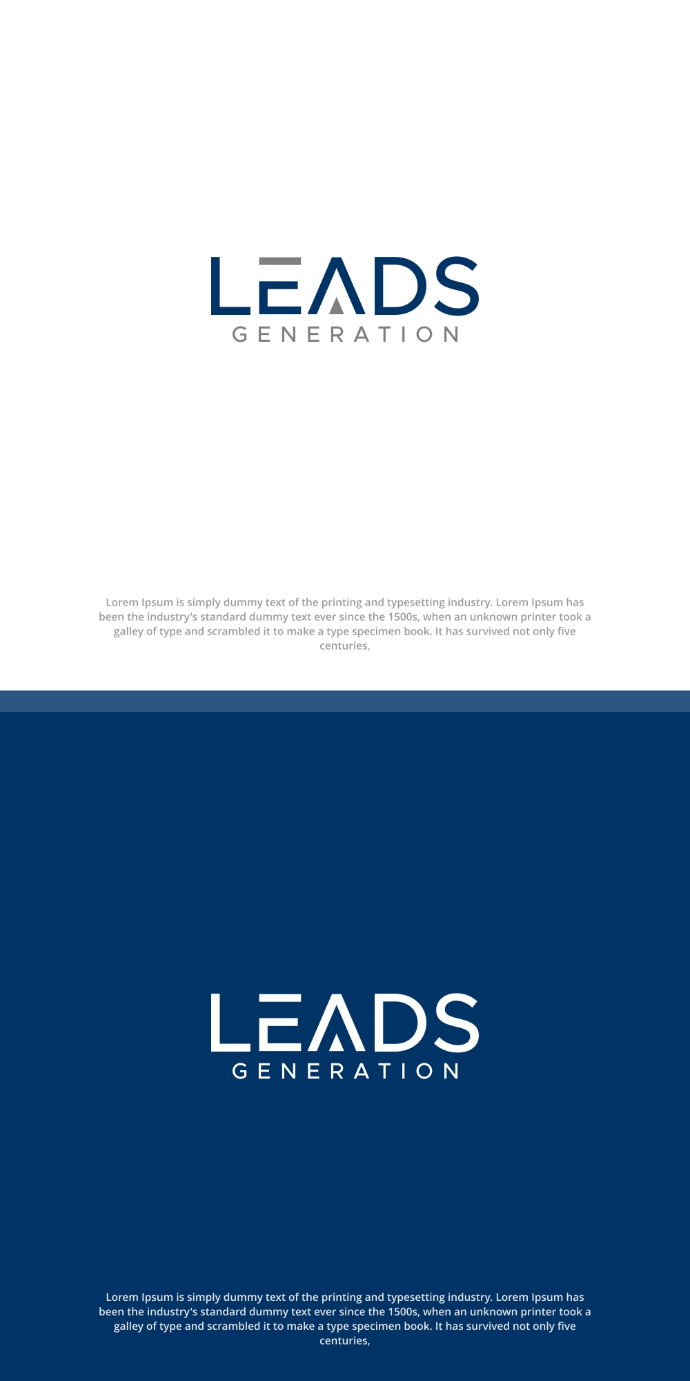 Elegant, Playful, Generations de leads qualifies Logo Design for LEADS ...