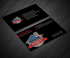 USA HOME INSPECTIONS Business card | 113 Business Card Designs for USA ...