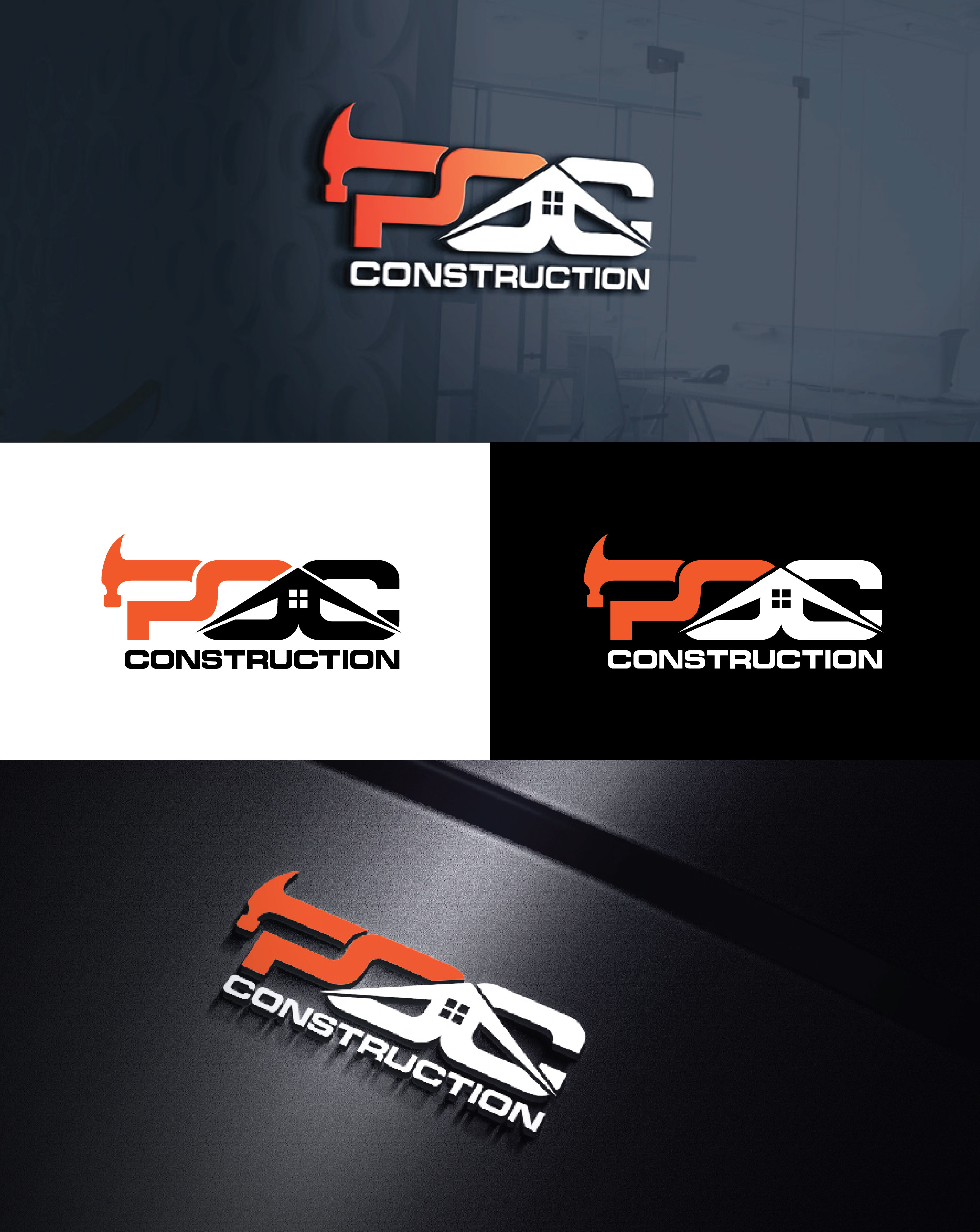 Logo Design for POC Construction by GD Creative | Design #32395022