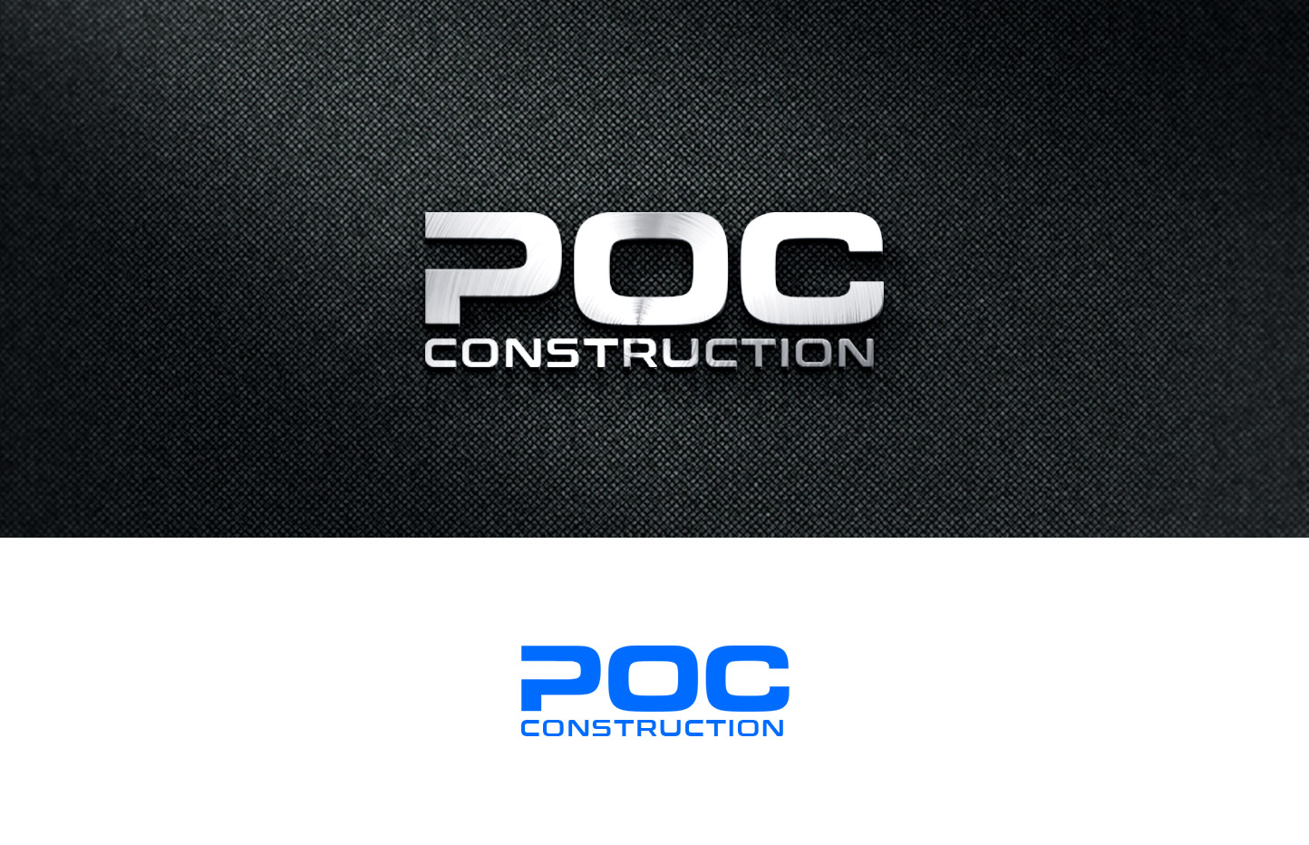 Logo Design for POC Construction by AliArts | Design #32415029