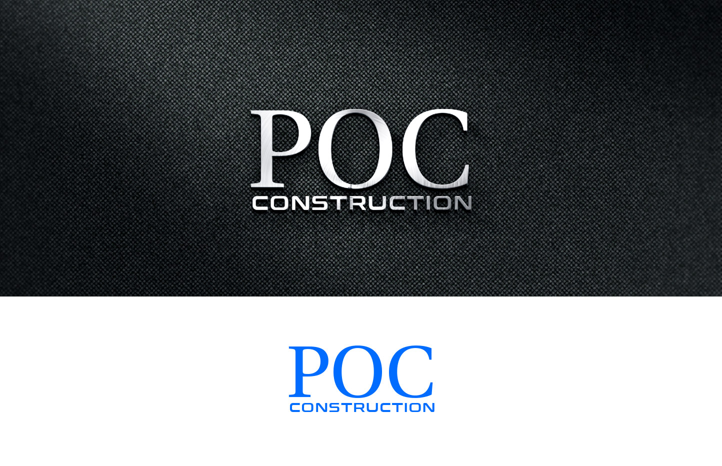 Logo Design for POC Construction by AliArts | Design #32415045