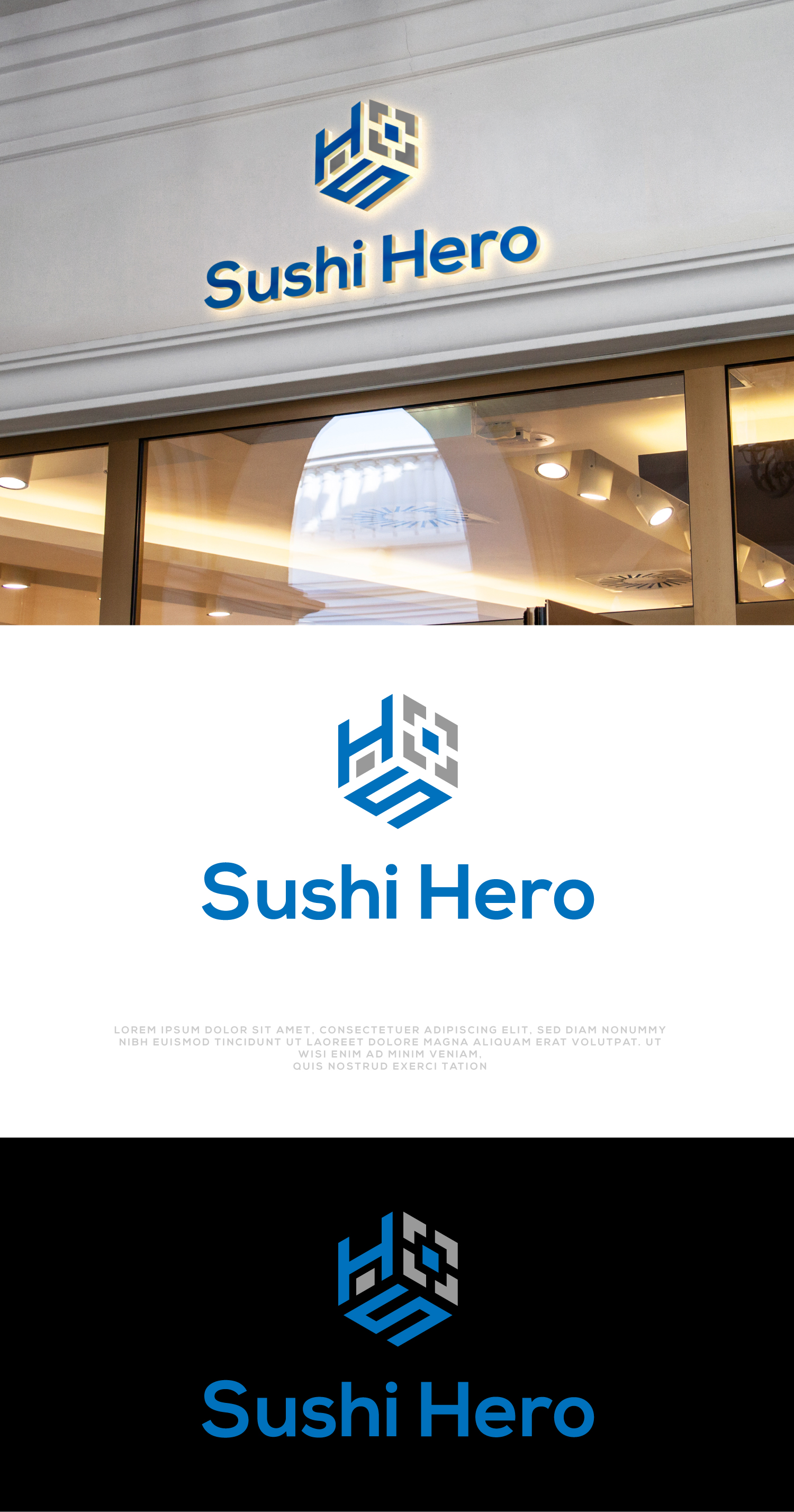 Playful, Bold, pre-packaged grab and go sushi Logo Design for Sushi ...