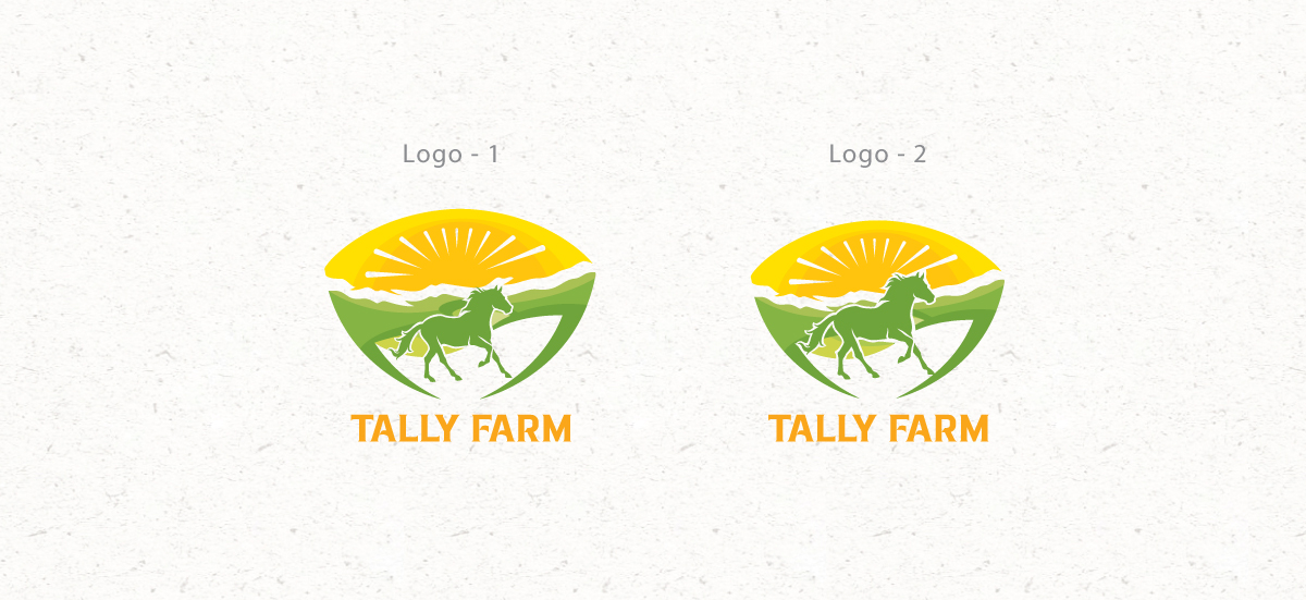 Elegant, Playful Logo Design for Tally Farm by Logo Stock | Design ...