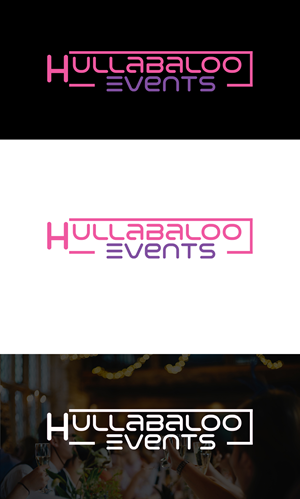 Playful, Colorful Logo Design for Hullabaloo Events by JohnnyCactus ...