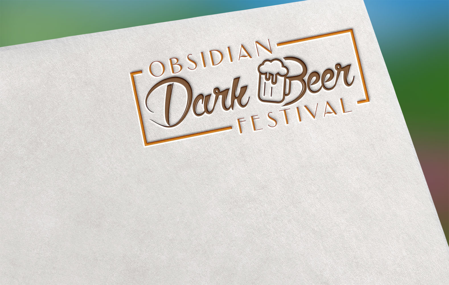 Bold, Serious Logo Design for Obsidian Dark Beer Festival by Mateo.1 ...