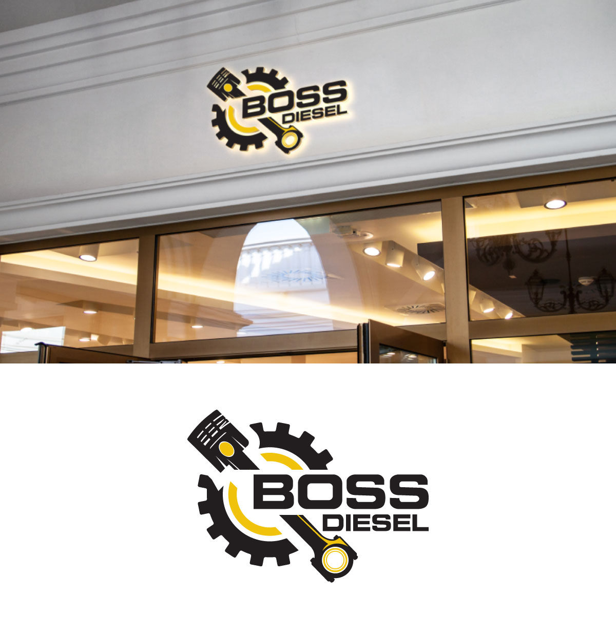 Logo Design for Boss diesel by AH-Design | Design #32395435
