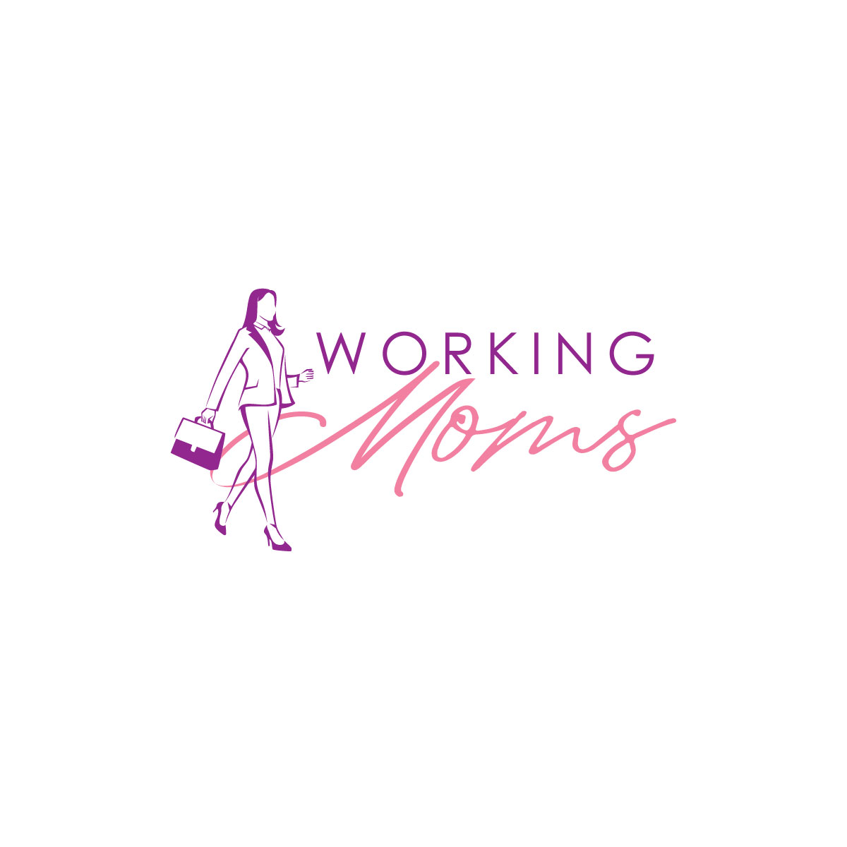 Logo Design for Working Moms by DesignFriday | Design #32399224