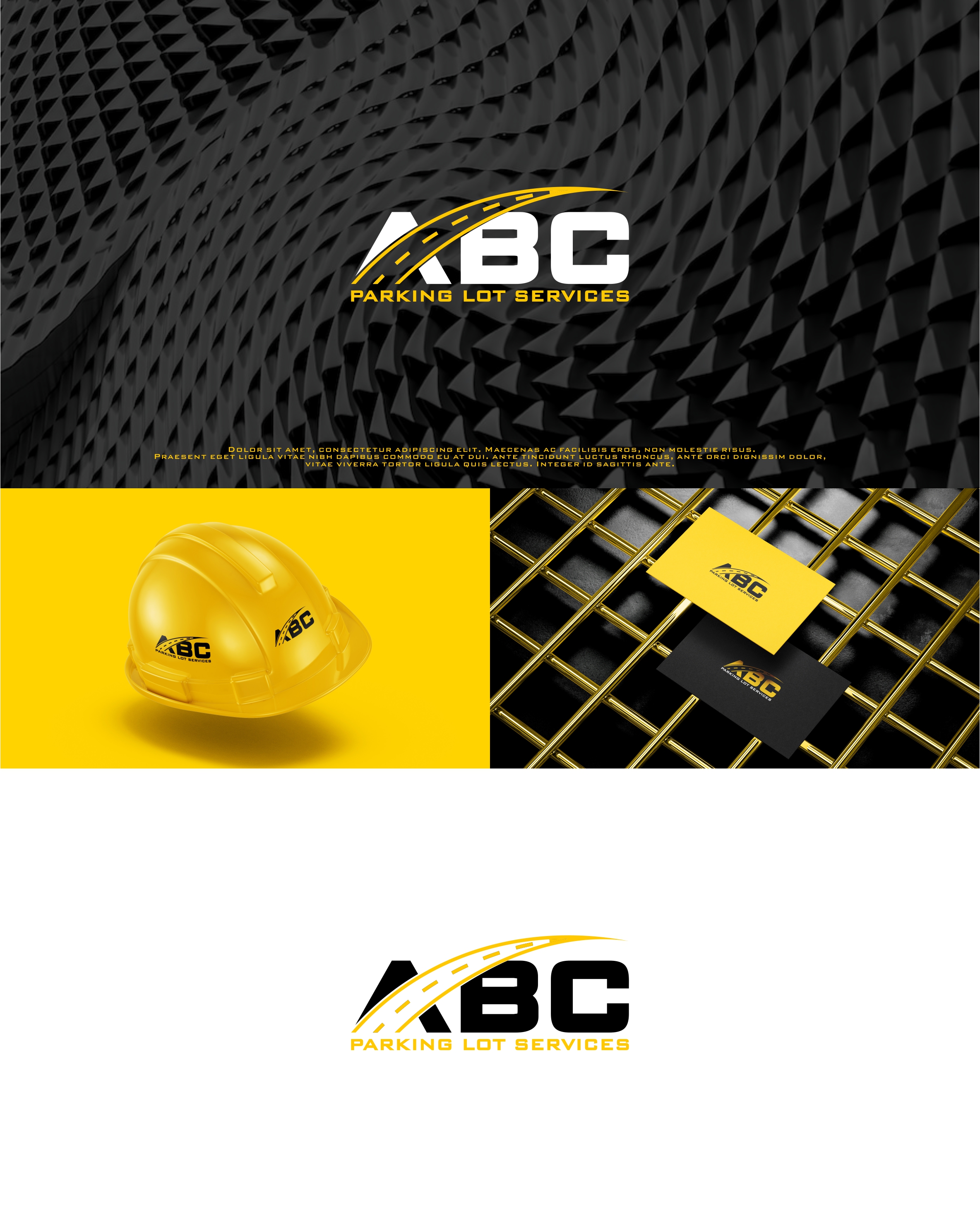 Elegant, Playful Logo Design for ABC Parking Lot Services by domaa ...