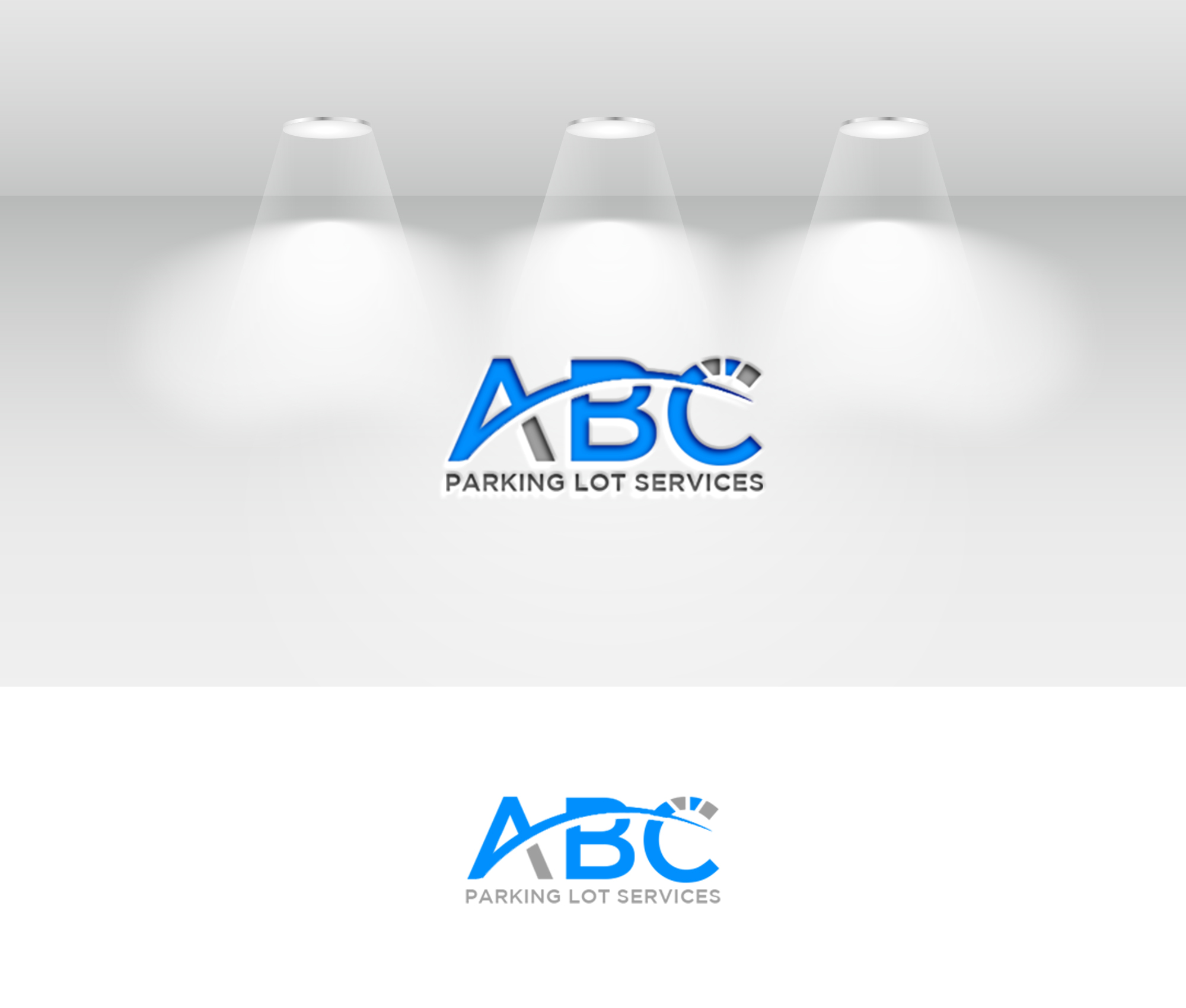 Elegant, Playful Logo Design for ABC Parking Lot Services by AliArts ...