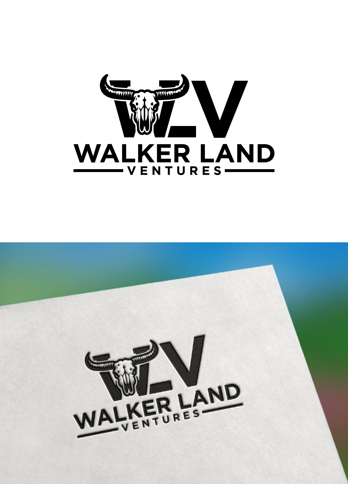 Bold, Serious, Real Estate / Land Logo Design for Walker Land Ventures ...