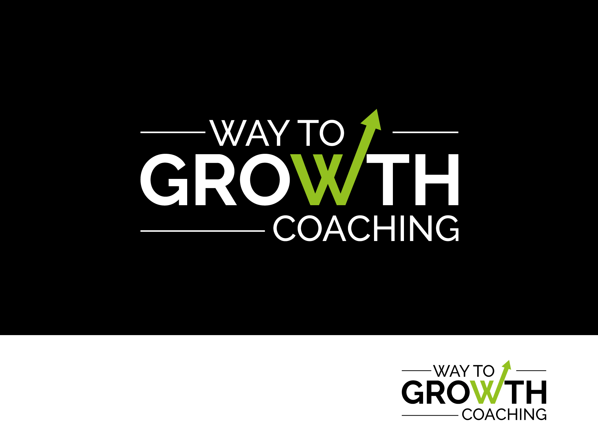 Modern, Economical, Personal coaching Logo Design for Way to Growth ...