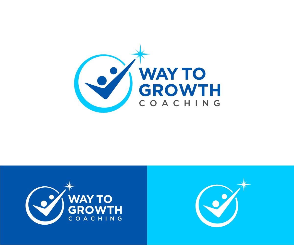 Modern, Economical, Personal coaching Logo Design for Way to Growth ...
