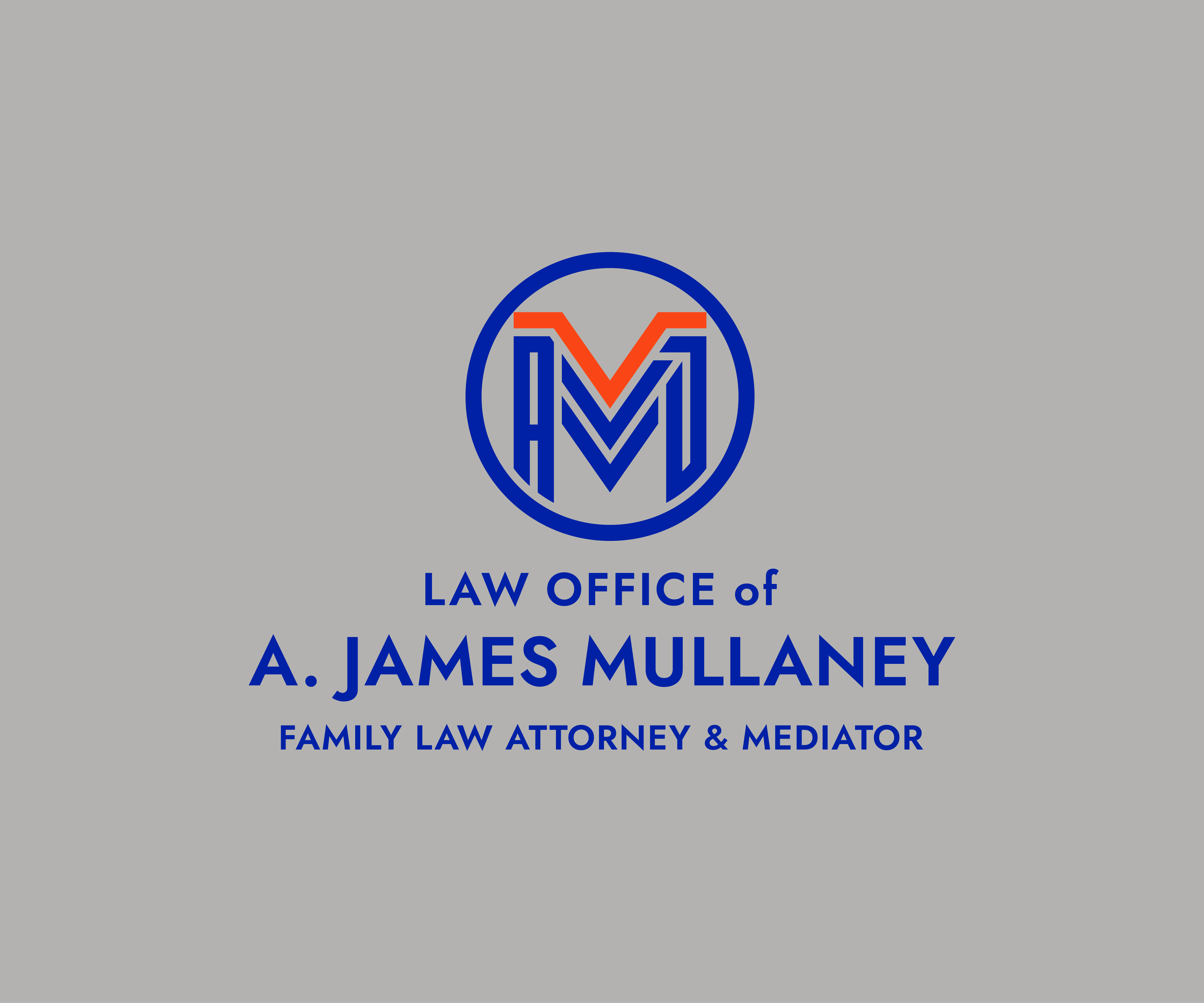 Bold, Serious, Legal Logo Design for Law Office of A. James Mullaney ...