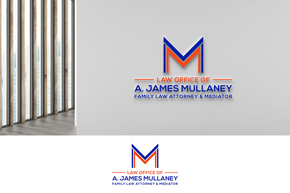 Bold, Serious, Legal Logo Design for Law Office of A. James Mullaney ...