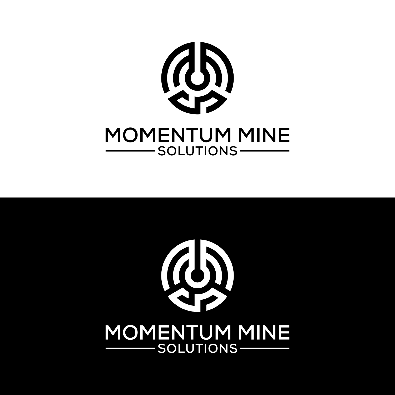 Logo Design for Momentum Mine Solutions OR MMS by FLEXO DESIGN | Design ...