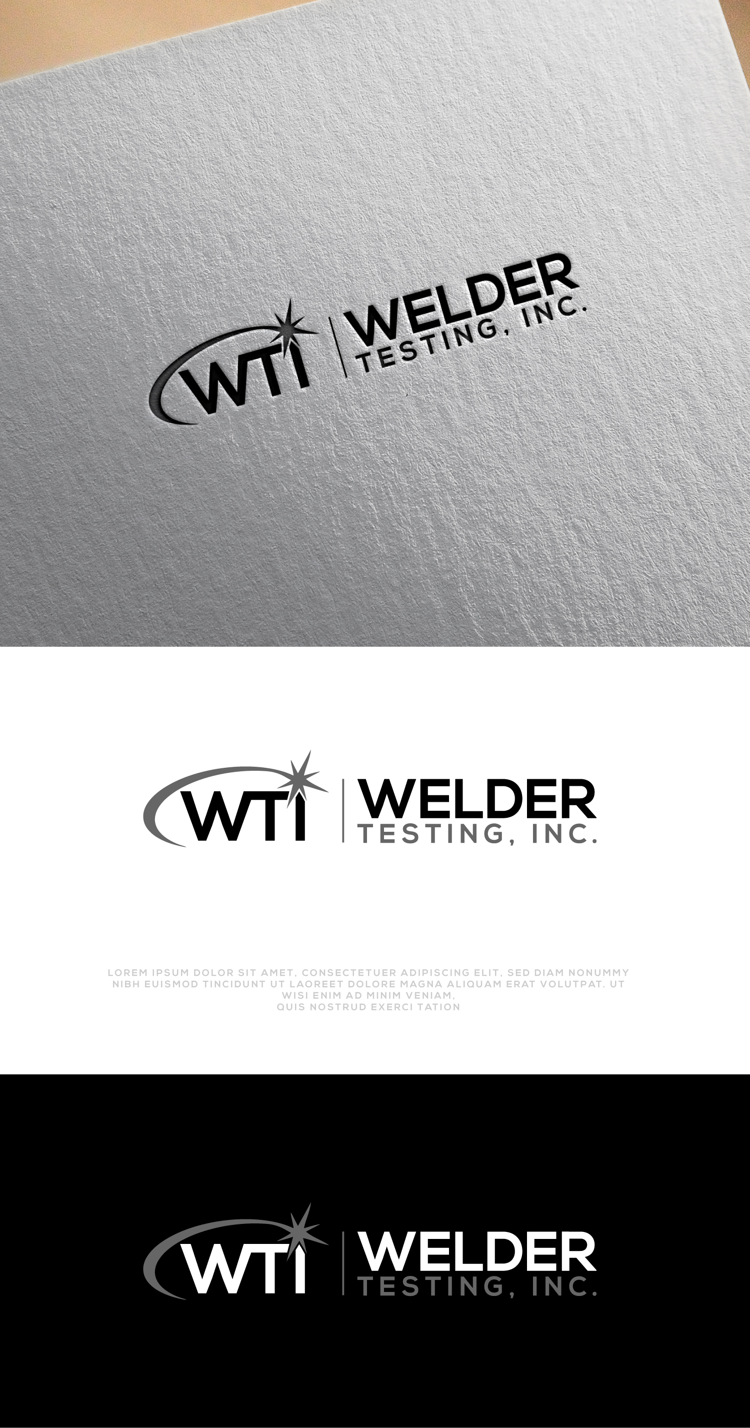 Logo Design for Welder Testing, Inc. by uzzal100 | Design #32404348