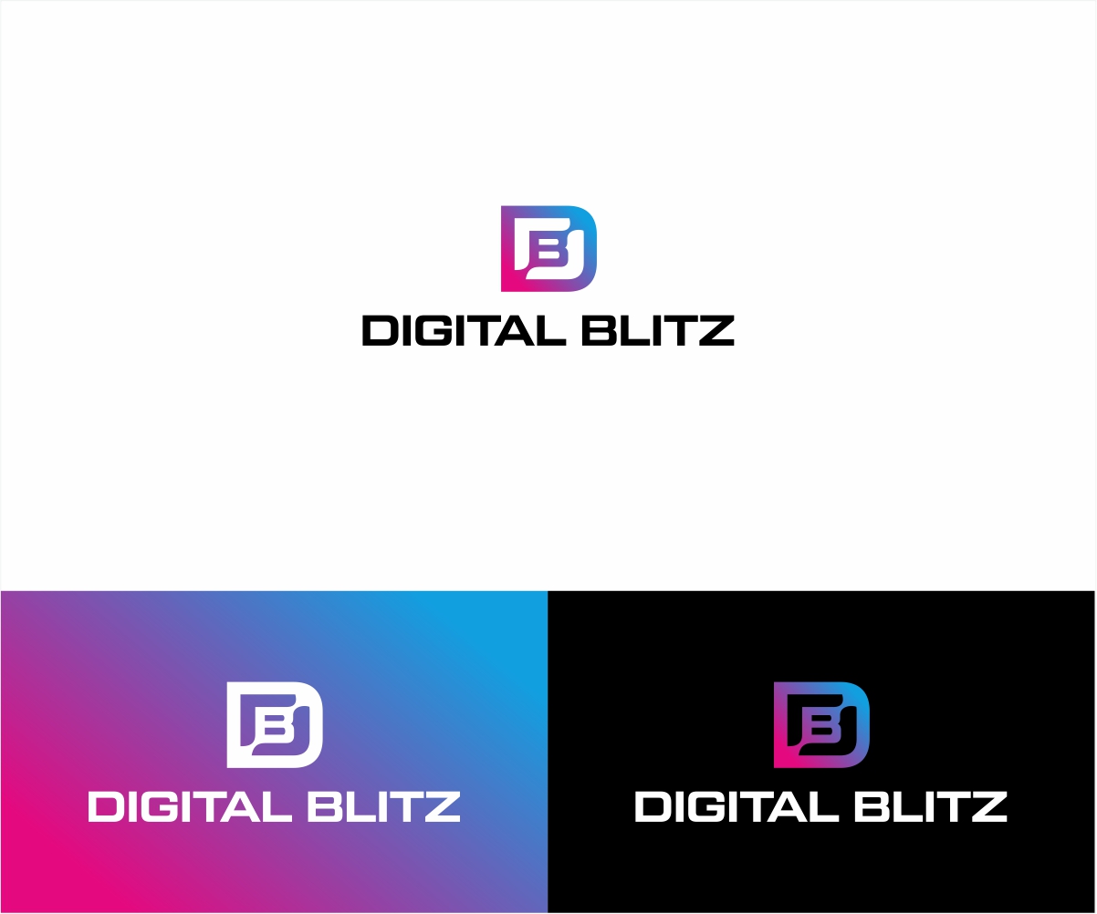 Logo Design for Digital Blitz by Logocraft | Design #32412603