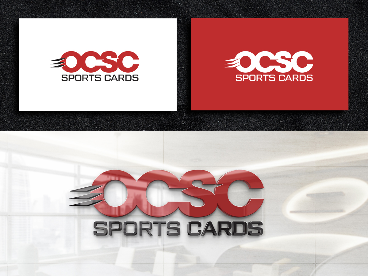 Elegant, Playful, Sports Card collectables Logo Design for OCSC Sports ...