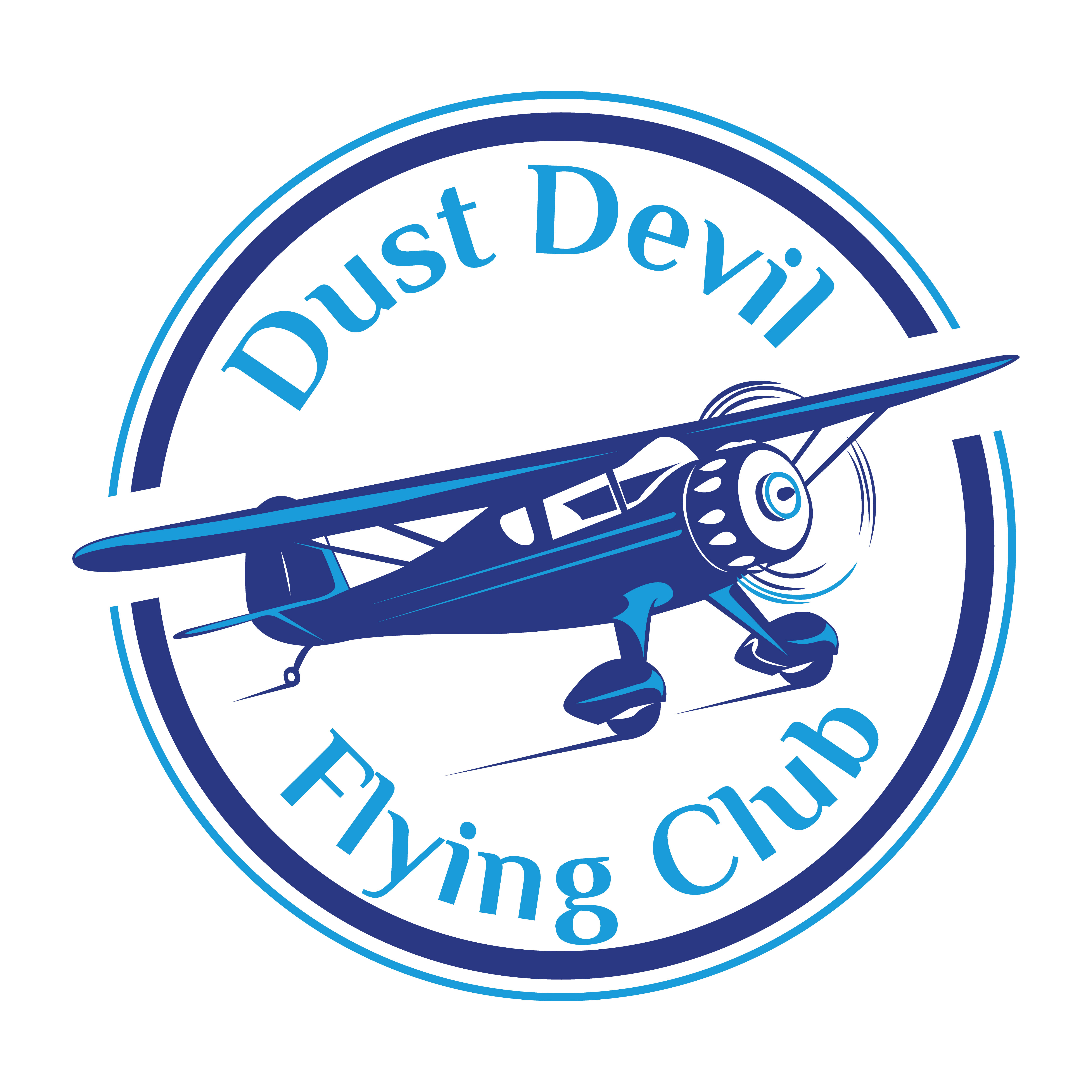 Elegant, Playful, Aviation Logo Design for Dust Devil Flying Club by ...