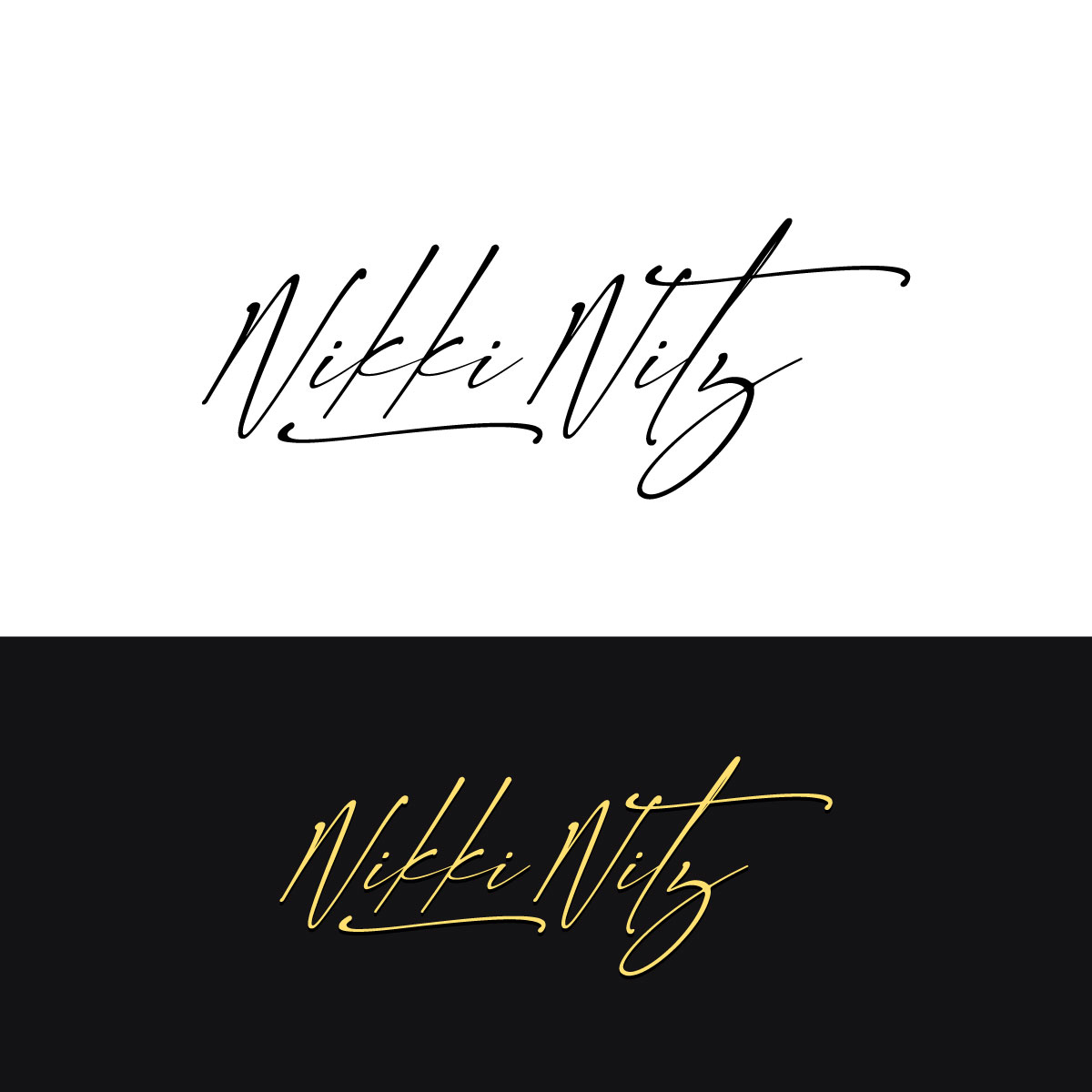 Elegant, Professional Logo Design for Nikki Nitz by DesignFriday ...