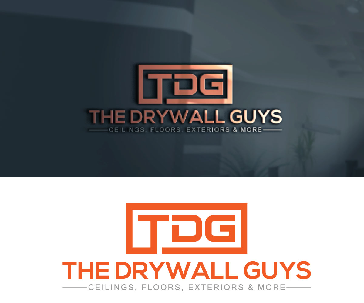 Modern, Professional, Construction Logo Design for The Drywall Guys and ...