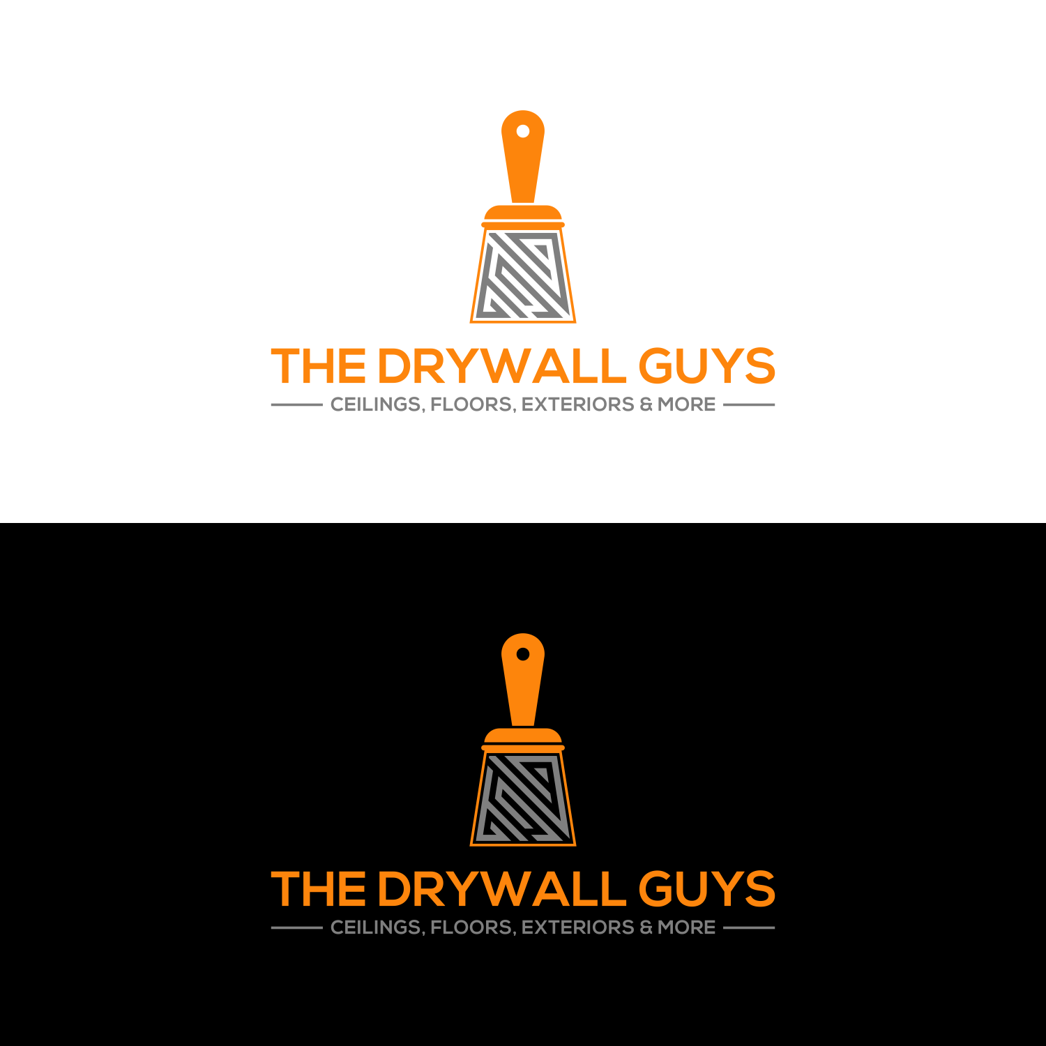 Modern, Professional, Construction Logo Design for The Drywall Guys and ...