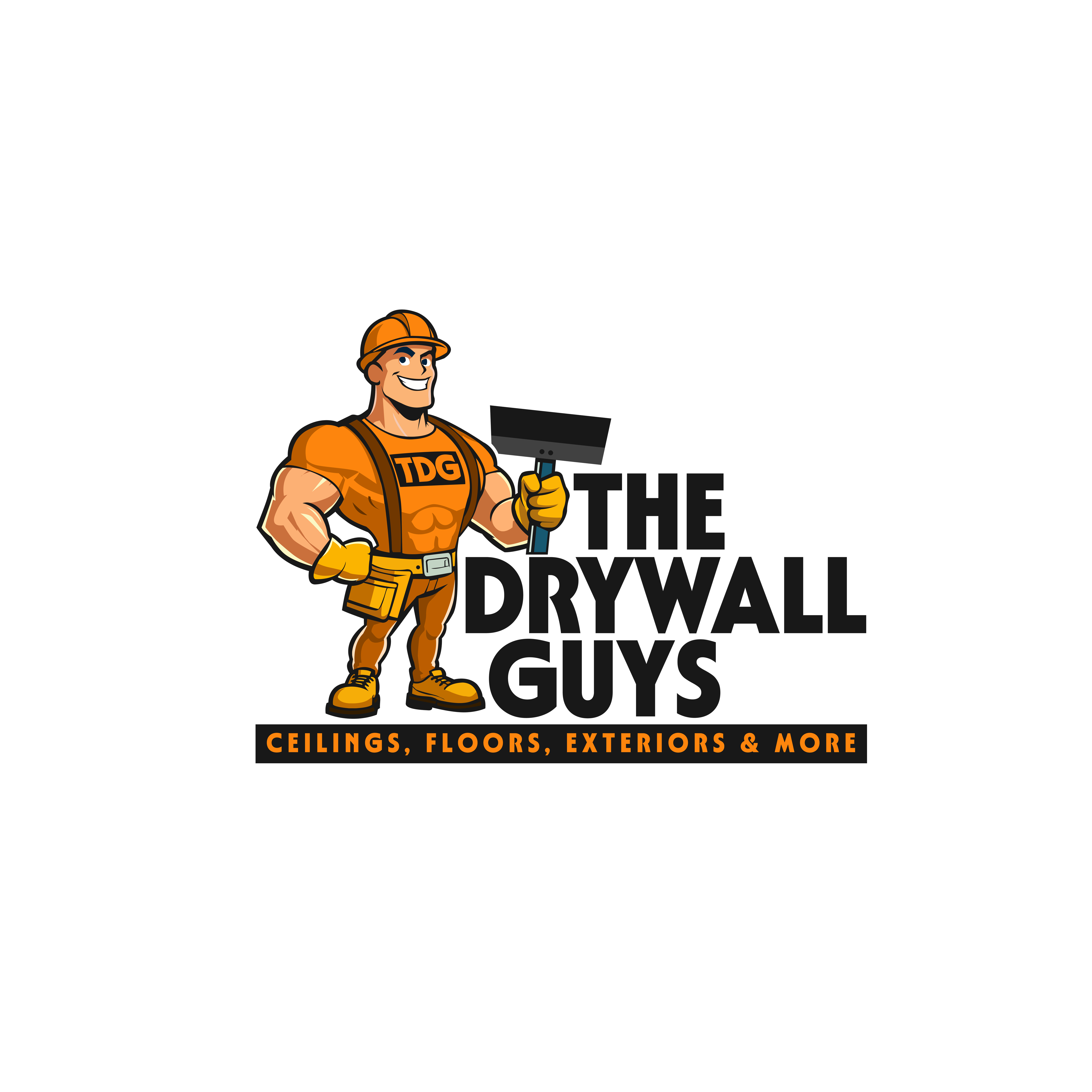 Modern, Professional, Construction Logo Design for The Drywall Guys and ...