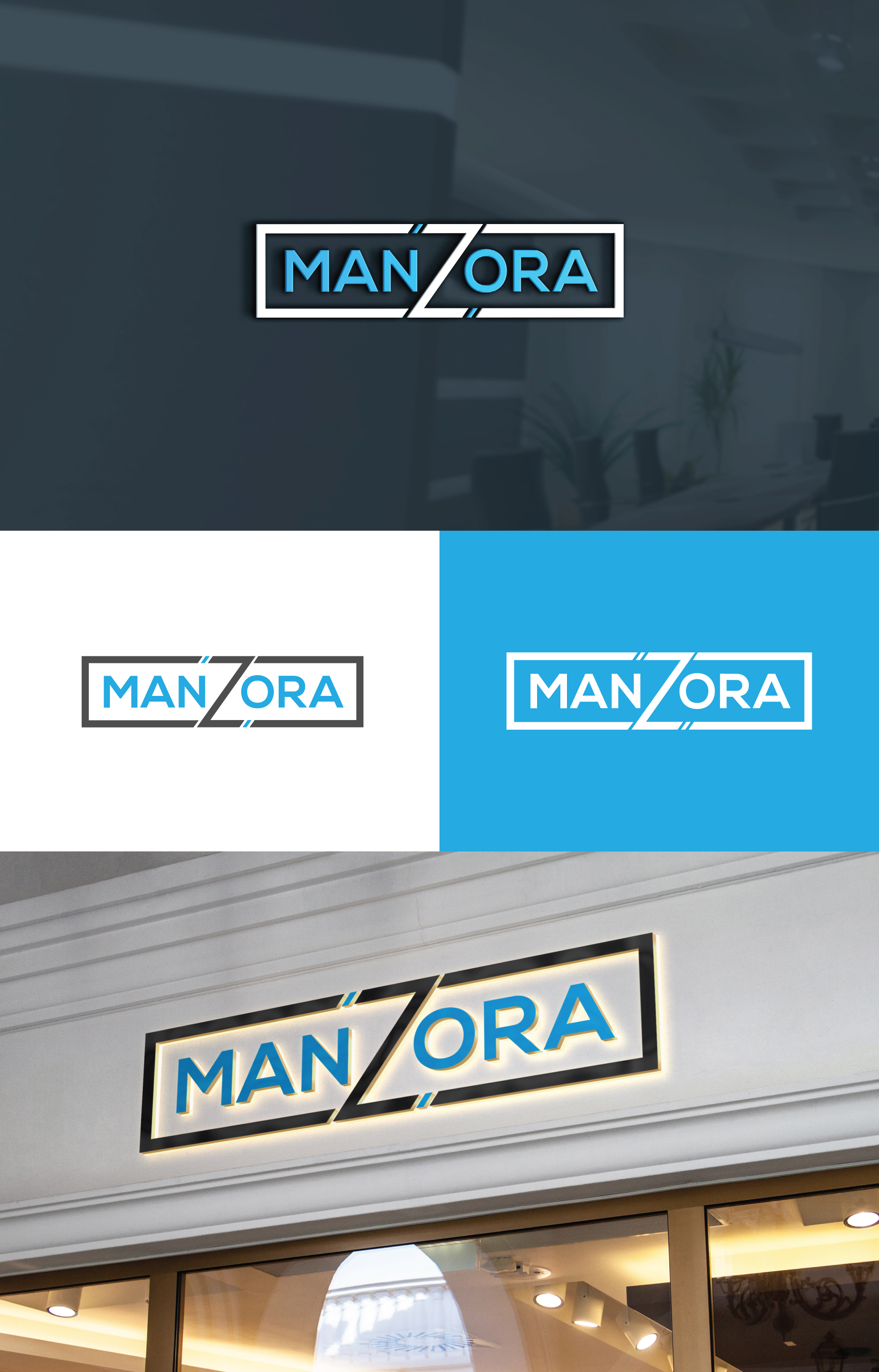 Logo Design for Manzora by nur321 | Design #32425936