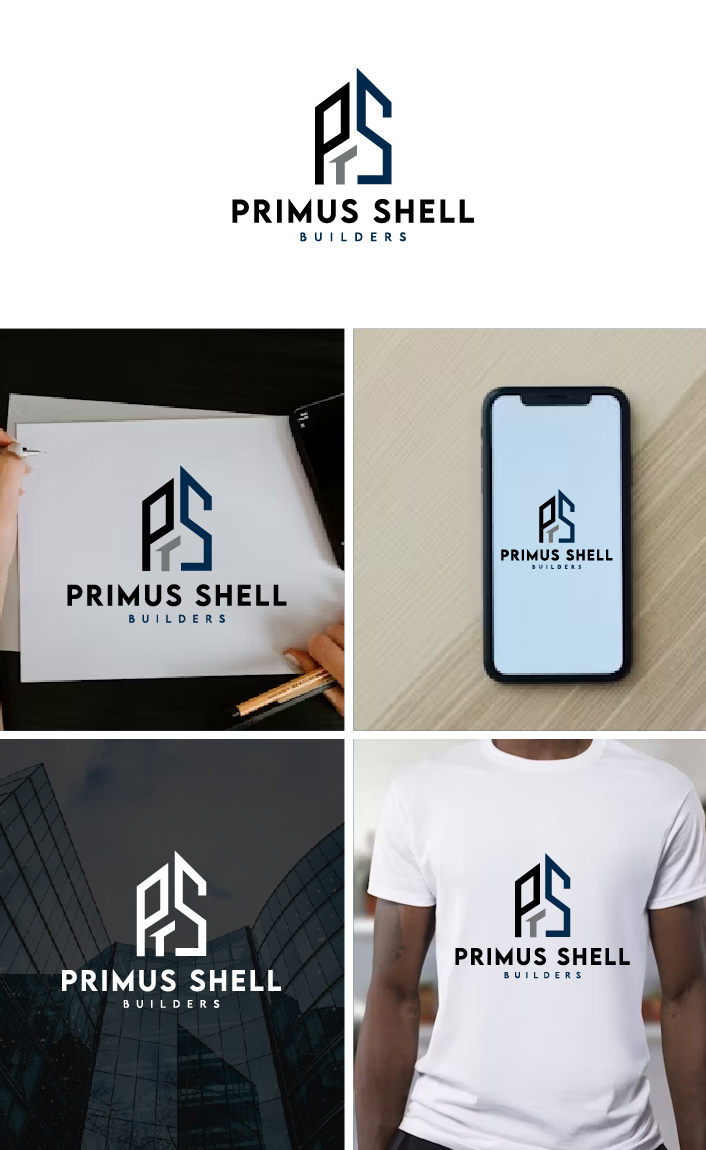 Logo Design for Primus Shell Builders by khushipatel | Design #32430648