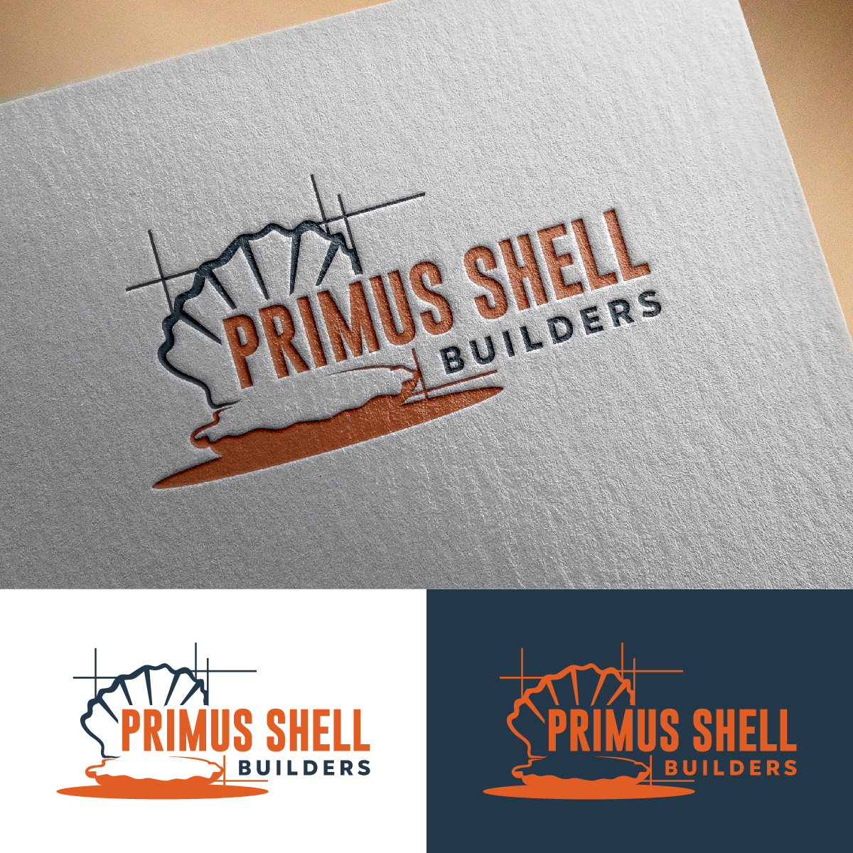 Logo Design for Primus Shell Builders by DesignLima | Design #32433214