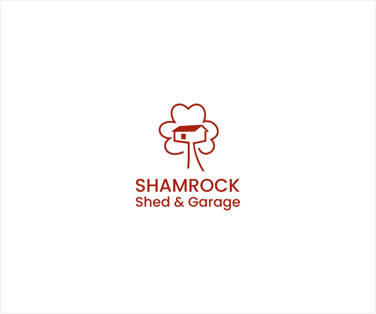 Elegant, Playful Logo Design for Shamrock Shed & Garage by Logocraft ...