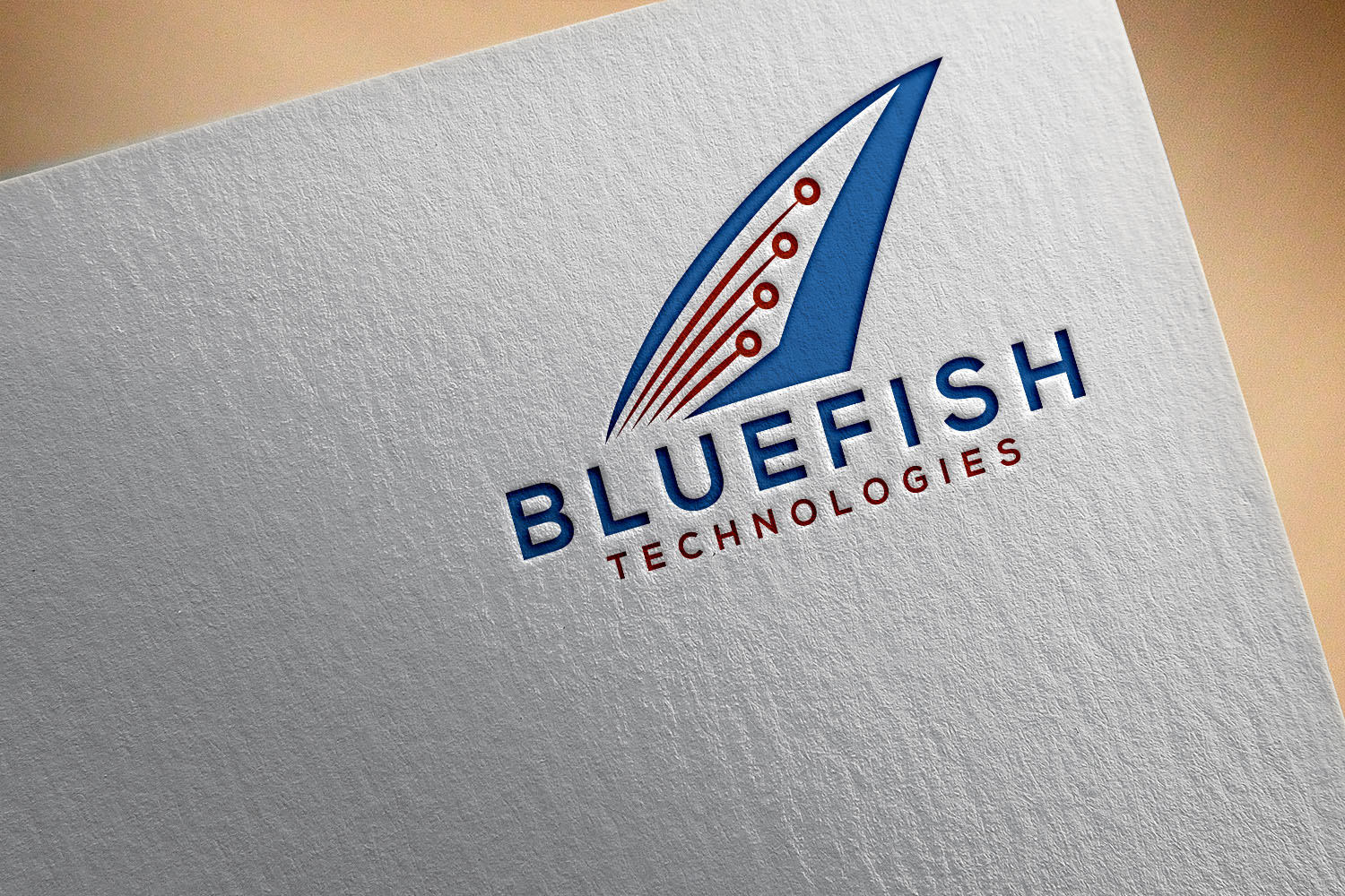 Bold, Serious Logo Design for Bluefish Technologies by AFSAN | Design ...