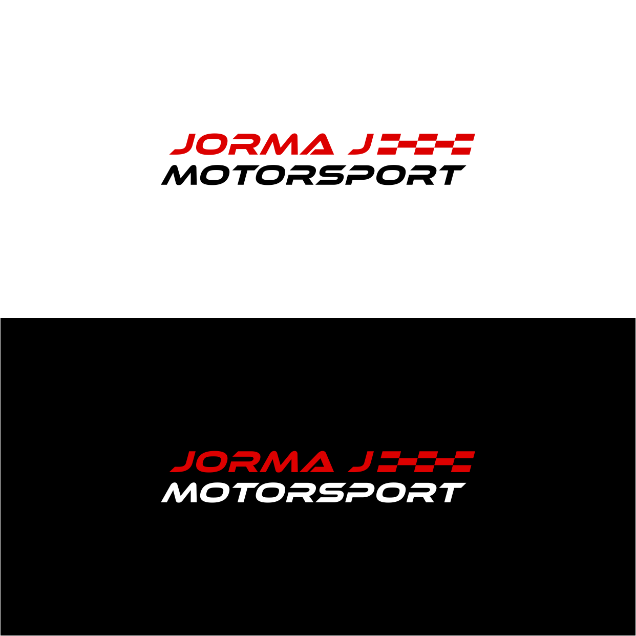Masculine, Bold, Motorsport, automobiels Logo Design for Jorma J ...