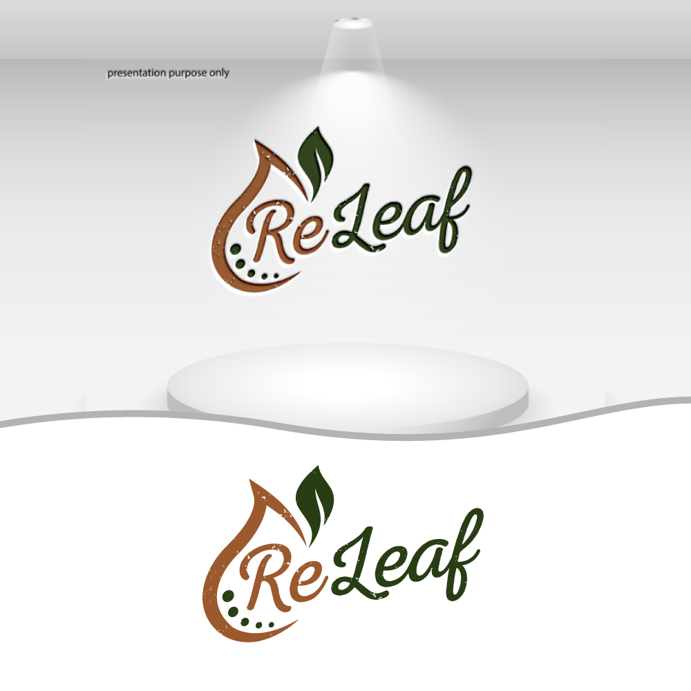 Elegant, Playful Logo Design for ReLeaf by Mk_Graphix | Design #32435405