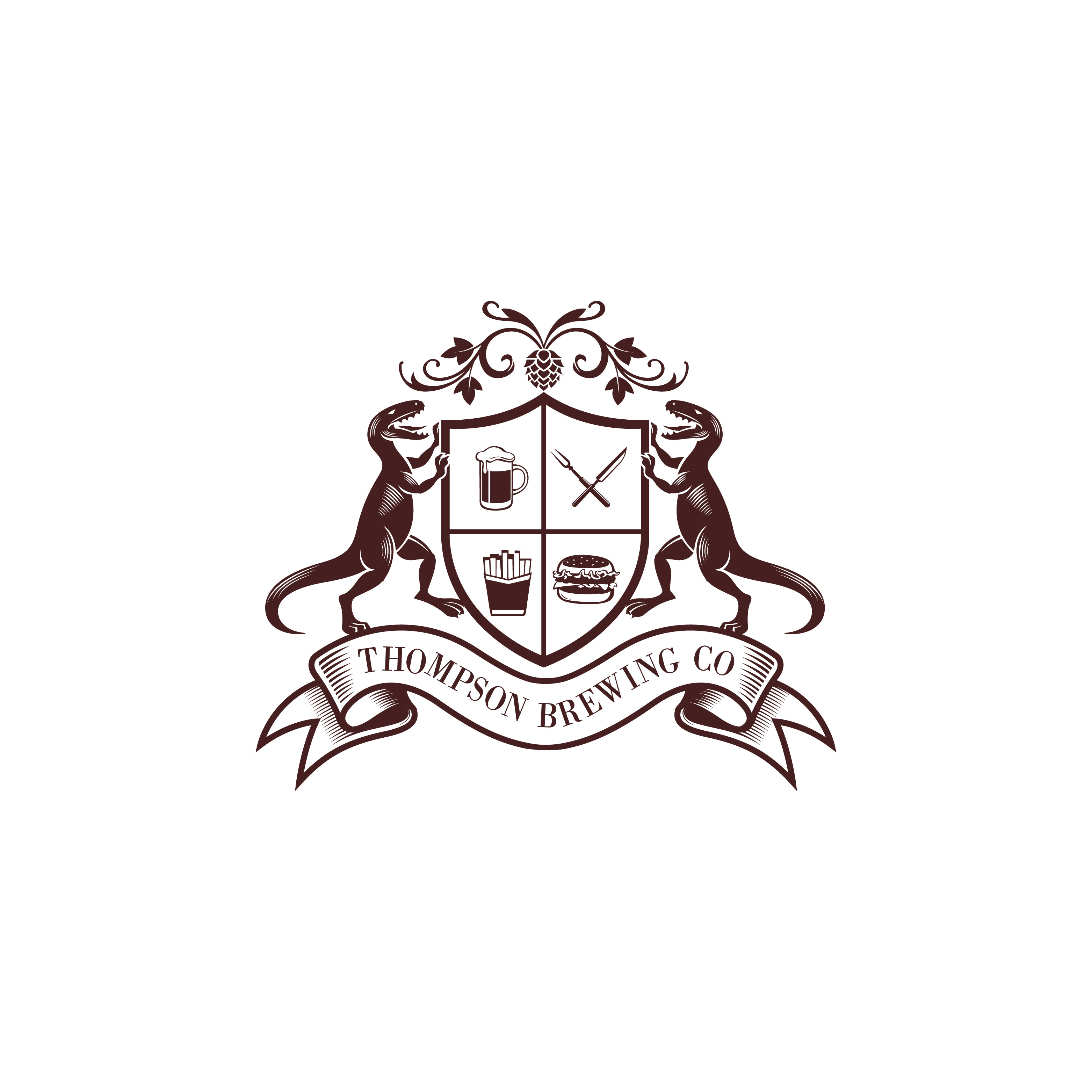 Playful, Elegant, craft brewery, handcrafted food, brew pub Logo Design ...