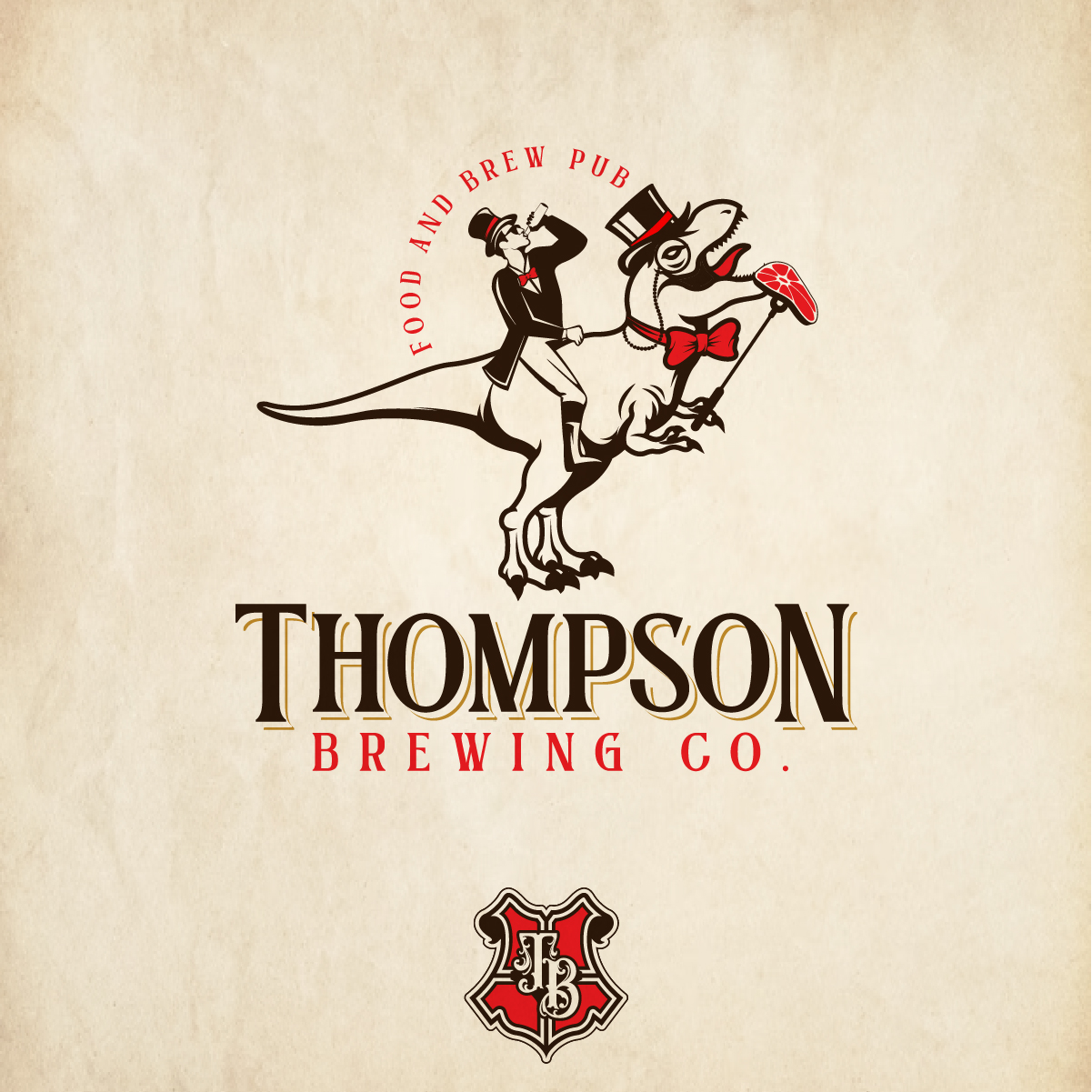 Playful, Elegant, craft brewery, handcrafted food, brew pub Logo Design ...