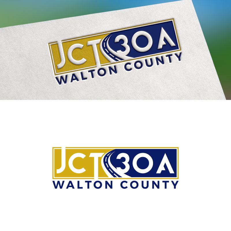 Elegant, Playful Logo Design for JCT 30A, WALTON COUNTY by Mk_Graphix | Design #32448081