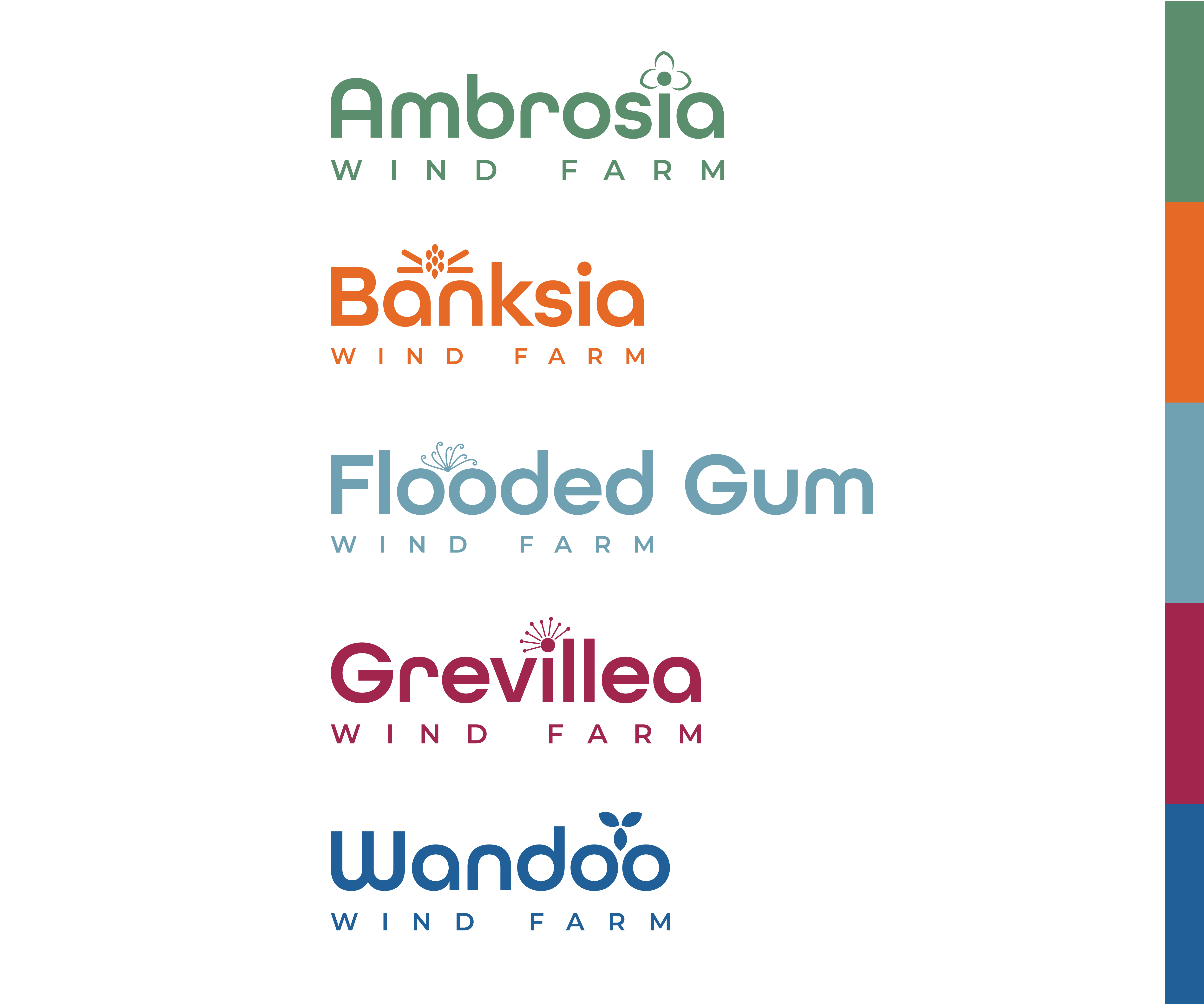 Modern, Upmarket, Renewable Energy Logo Design for Ambrosia Wind Farm ...