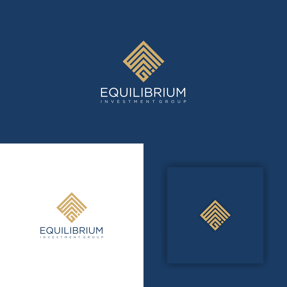 Professional, Bold, Investment Logo Design for EIG and variations with EIG and Equilibrium ...