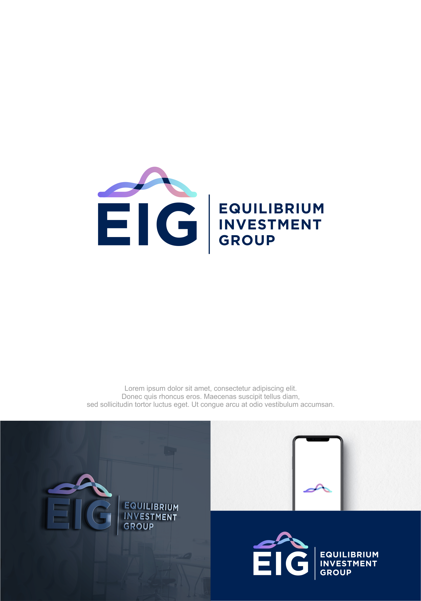 Professional, Bold, Investment Logo Design for EIG and variations with ...