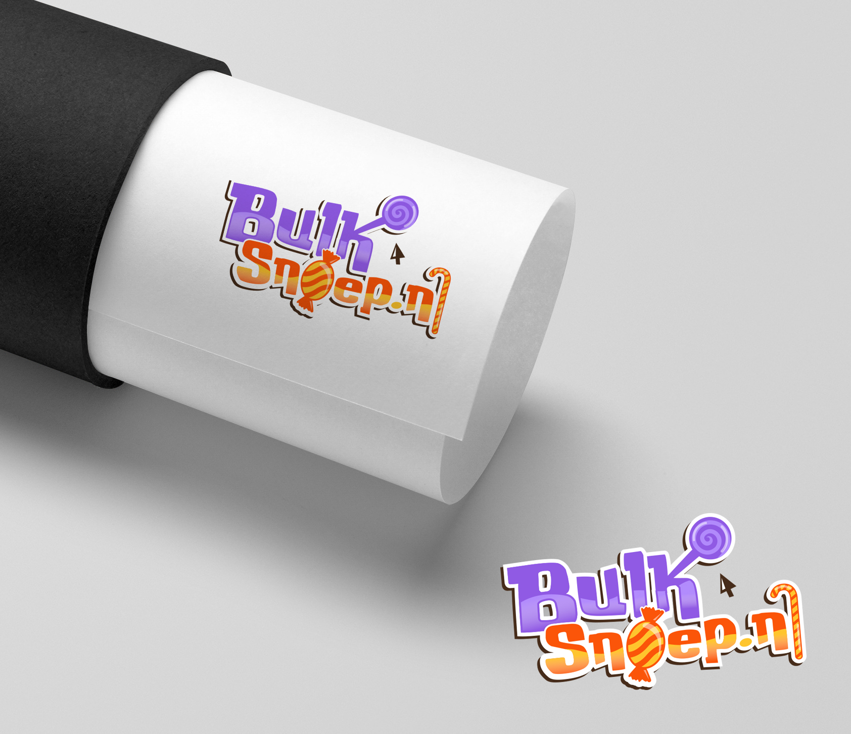 Bold, Modern, e-commerce, candy, sweets Logo Design for BulkSnoep.nl by ...