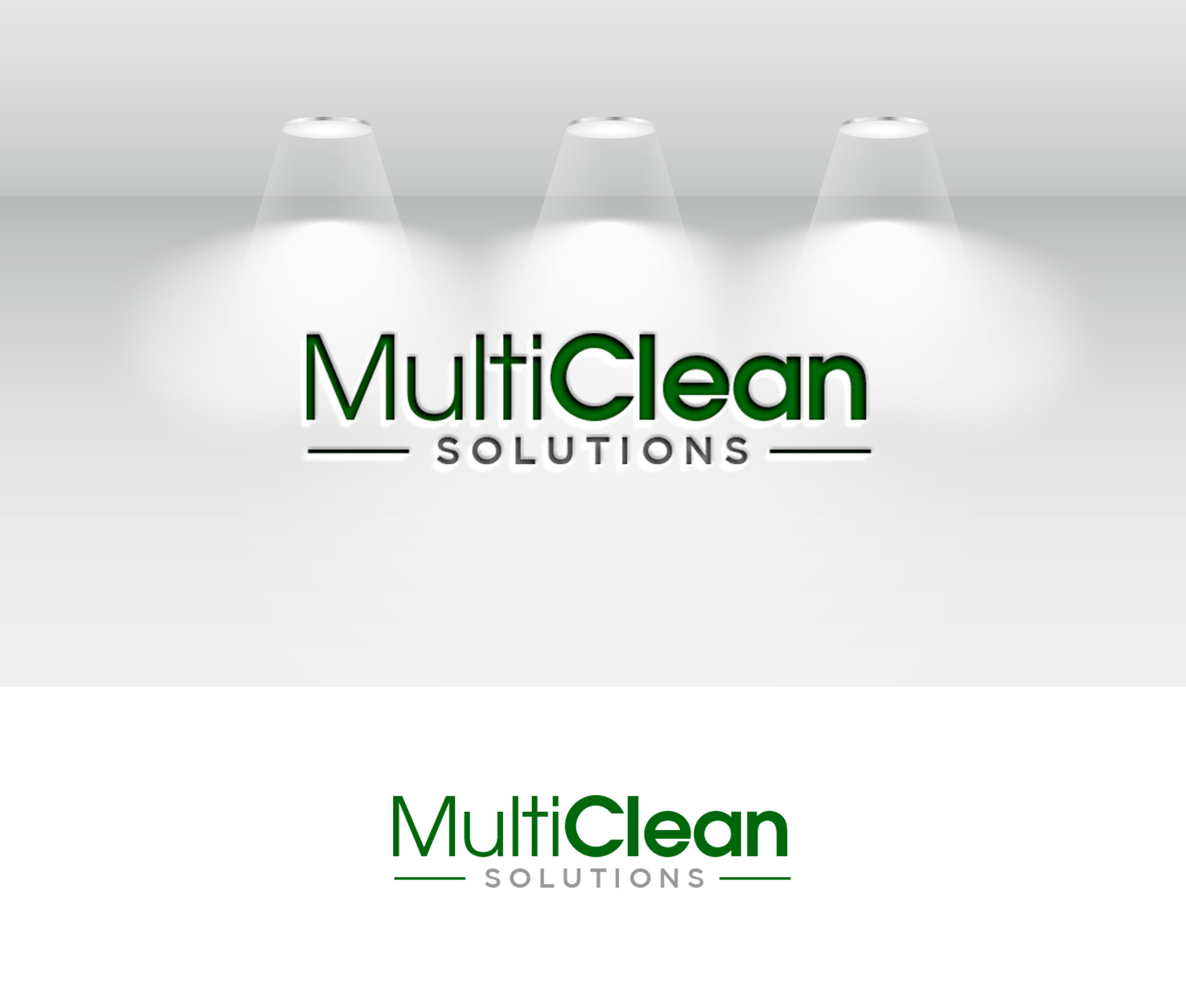 Serious, Masculine, cleaning supplies seller Logo Design for Multi ...